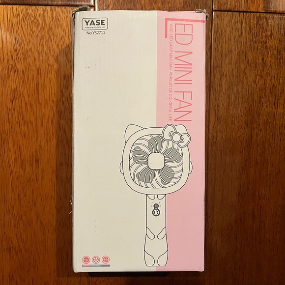 Sanrio | Other | Hello Kitty Portable Fan With Lights | Poshmark